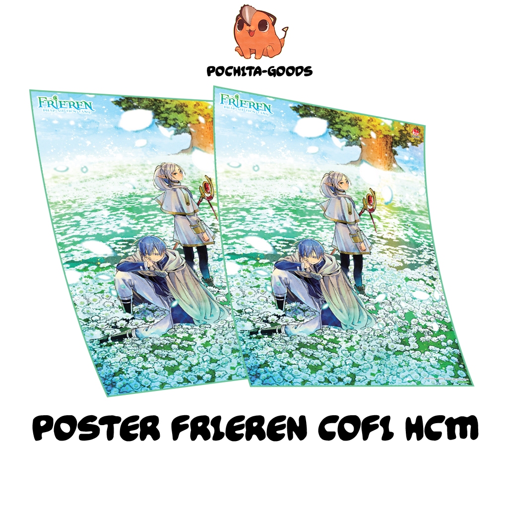Poster Frieren - Độc Quyền Cofi Fes Quà Tặng Kèm - Pháp Sư Tiễn Táng ...