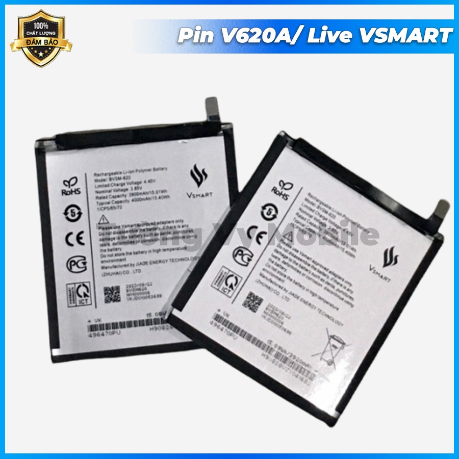 Pin V620A/ Live VSMART (Pin Mới) | Shopee Việt Nam