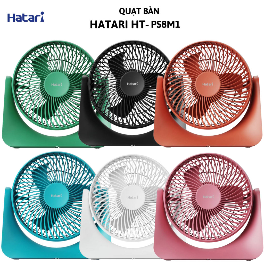 Quạt Để Bàn Thái Lan Đa Năng Hatari- PS8M1 | Shopee Việt Nam