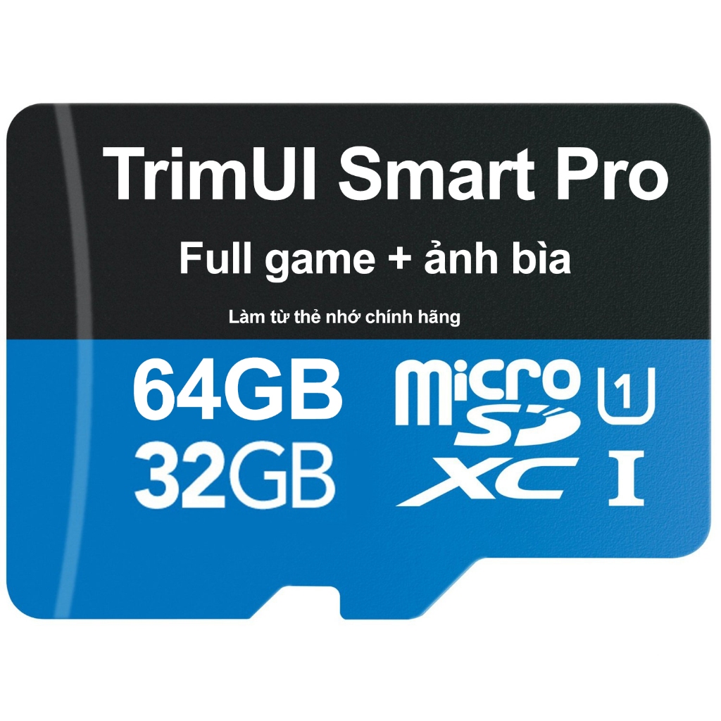 Thẻ nhớ cho TrimUI Smart Pro cop full các hệ game phổ biến có ảnh bìa đầy đủ | IZZYGAME | Shopee ...