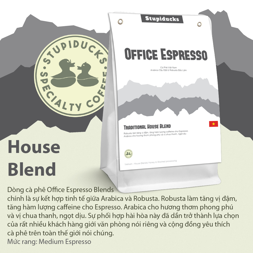 Cà phê Robusta & Arabica Office Espresso Special Blends | Shopee Việt Nam