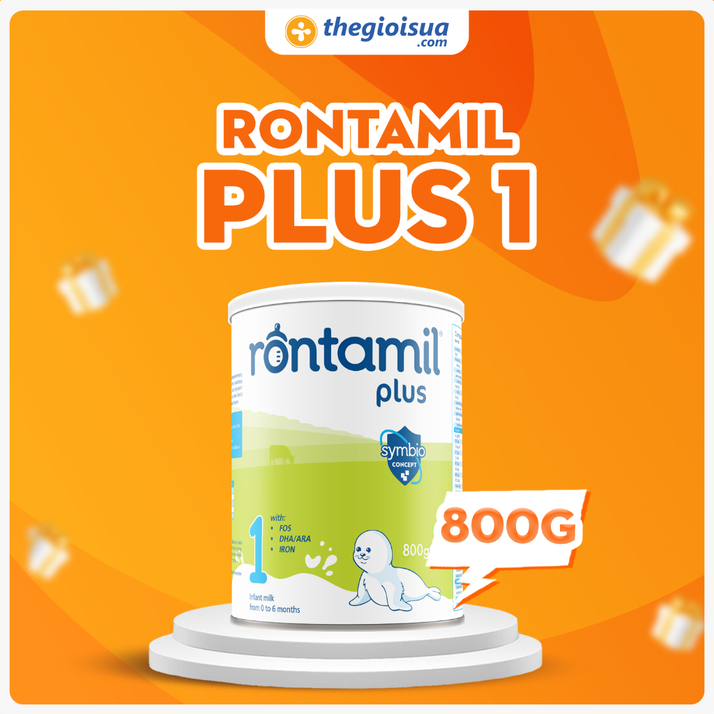 Sữa bột sinh học Rontamil số 1 nhập khẩu Pháp cho trẻ sơ sinh 800g ...