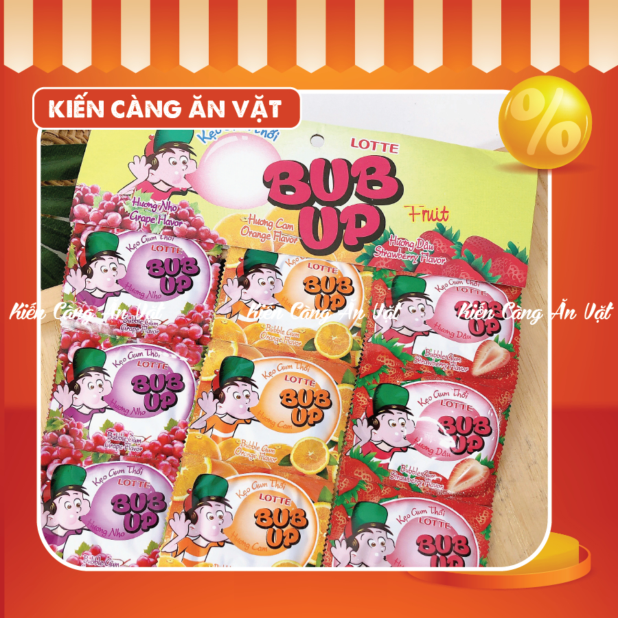 Kẹo Sing-gum Thổi Lotte Bub Up Hương Trái Cây | Shopee Việt Nam