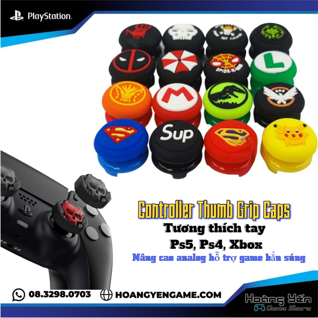 Control Joystick ( Thumb grip, Thumbstick ) cho tay Ps5/Ps4/Xbox ...