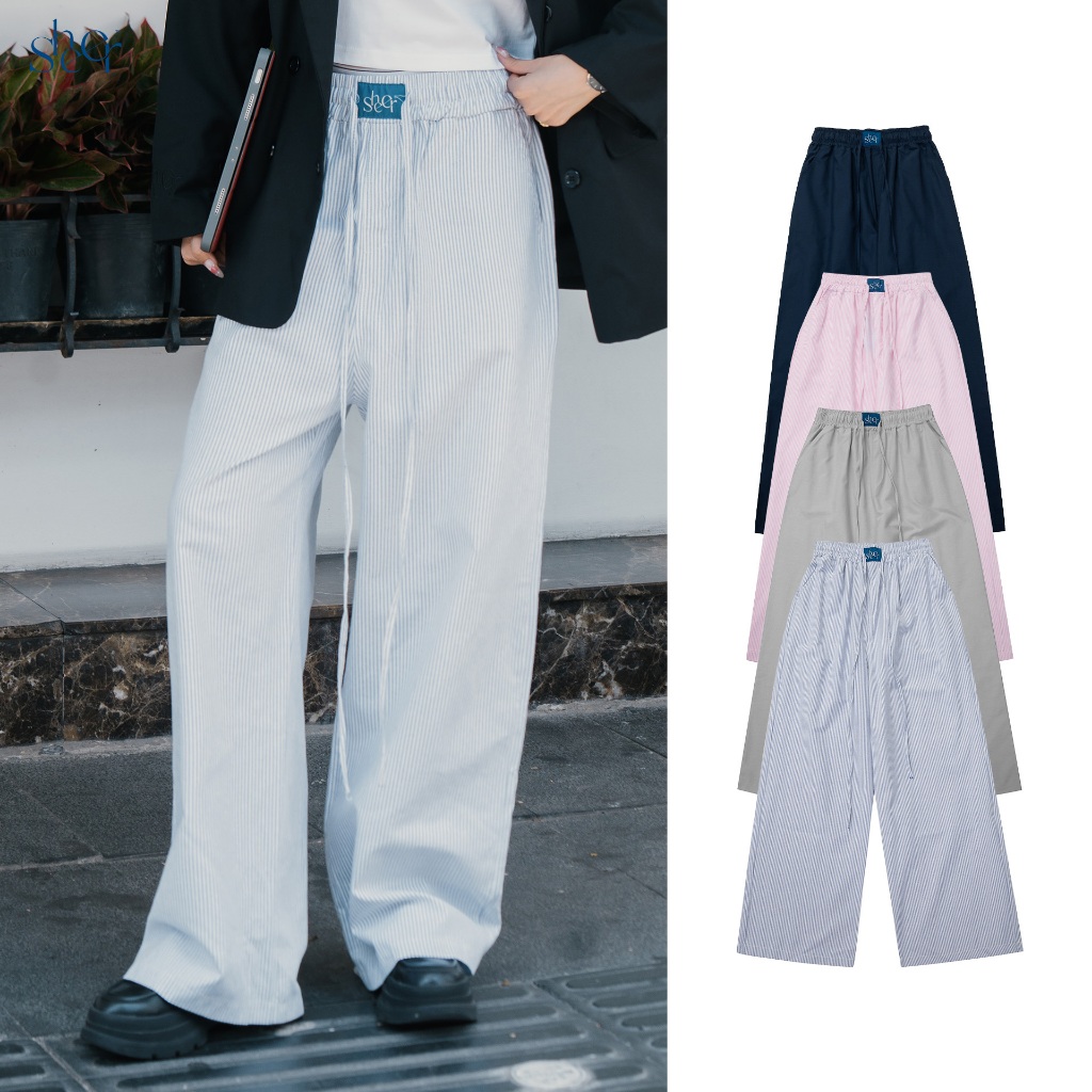 Quần Dài Sheer (04 Màu) | Shopee Việt Nam