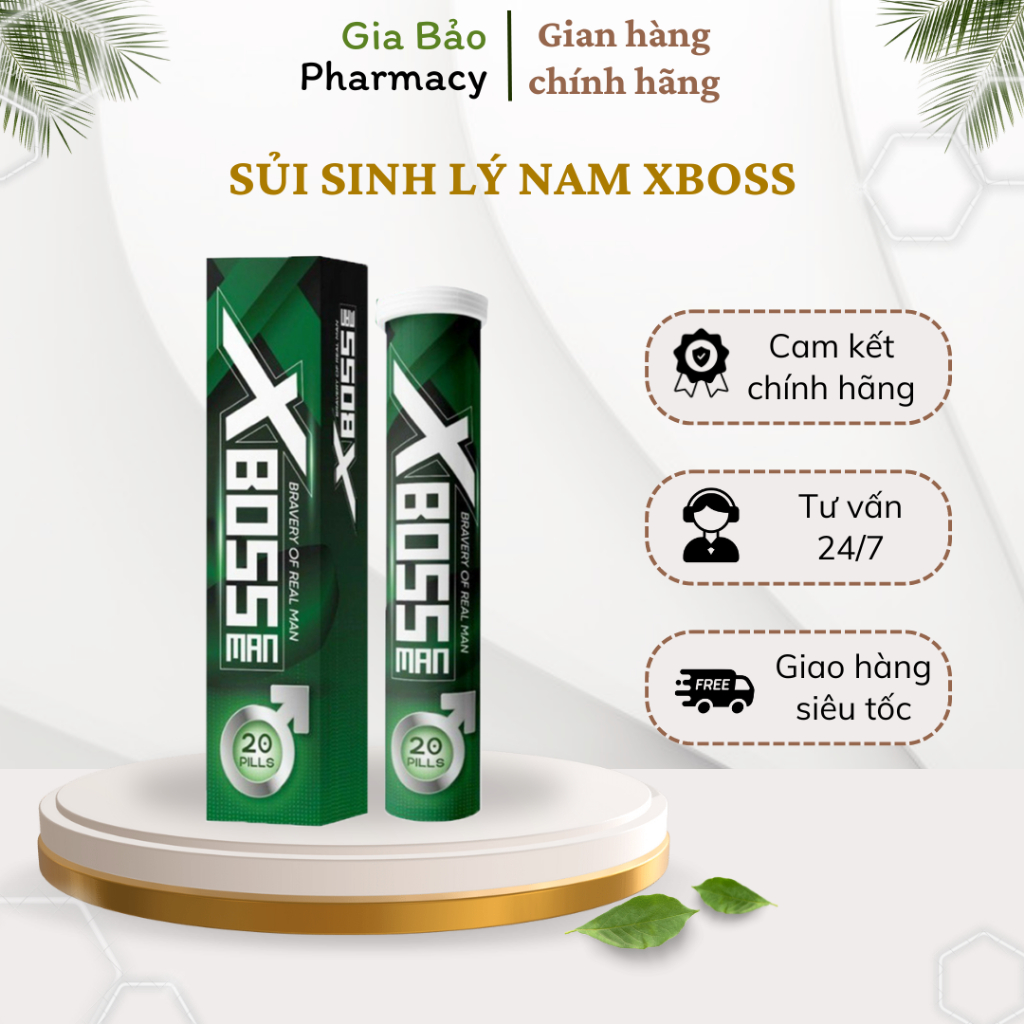 VIÊN XỦI SINH LÍ NAM XBOSS HỖ TRỢ TỐT SINH LÍ NAM | Shopee Việt Nam