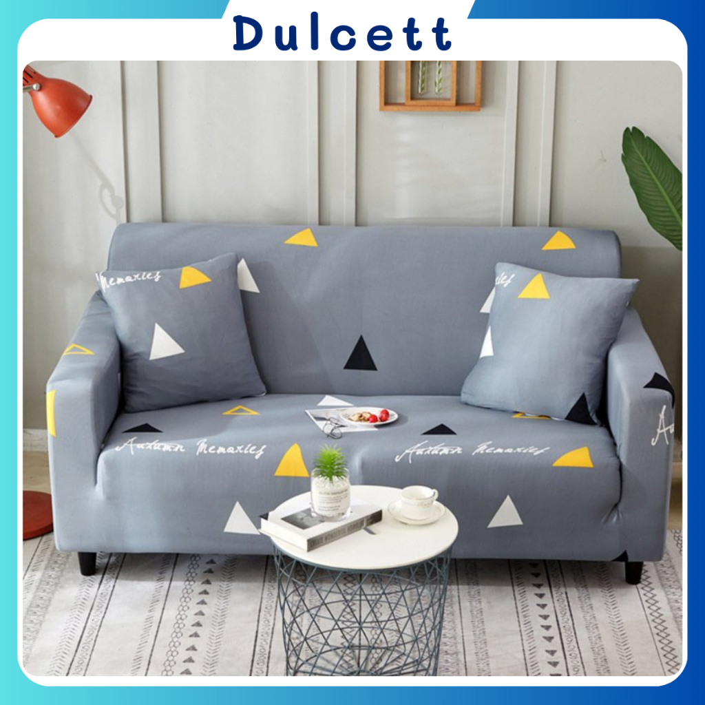 Bọc Sofa văng, sofa thuyền, bọc ghế sofa L vải thun sữa mỏng mịn.Tặng 1 ...
