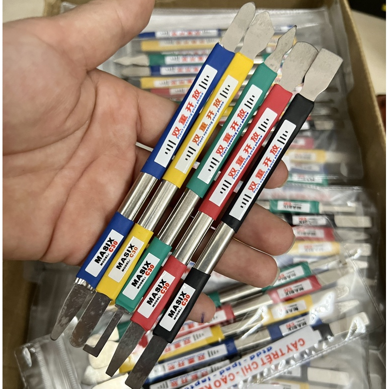 Bộ 5 cây tách đa năng chét chì, cạo keo ic, tách lưng, tháo mở máy ...