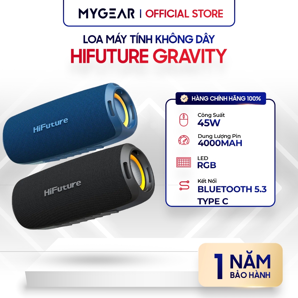 Loa Máy Tính Bluetooth - Hifuture Gravity Công Suất 45W Pin 4000Mah ...