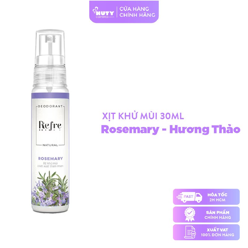 Xịt Khử Mùi Refre Hương Nước Hoa Deodorant Whitening Perfume Mist (30ml ...