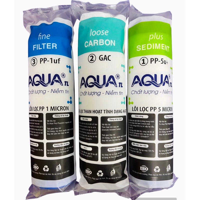 Lõi Lọc Nước PP AQUA 10" (Lõi Số 1 - Số 3) | Shopee Việt Nam