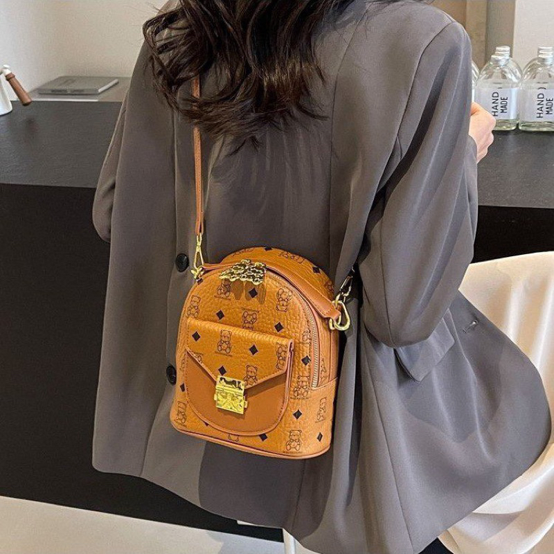 Balo da mini gấu dễ thương hàng Quảng Châu cao cấp | Shopee Việt Nam