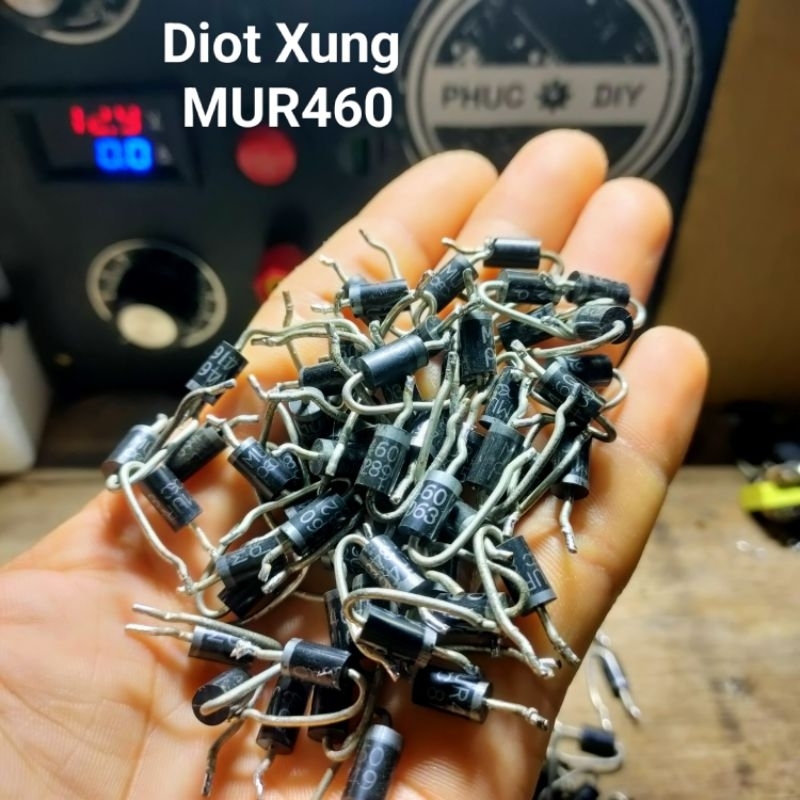 Combo 10 con Diot xung MUR460 4A/600V tháo từ ups tg500 MSP:224 | Shopee Việt Nam