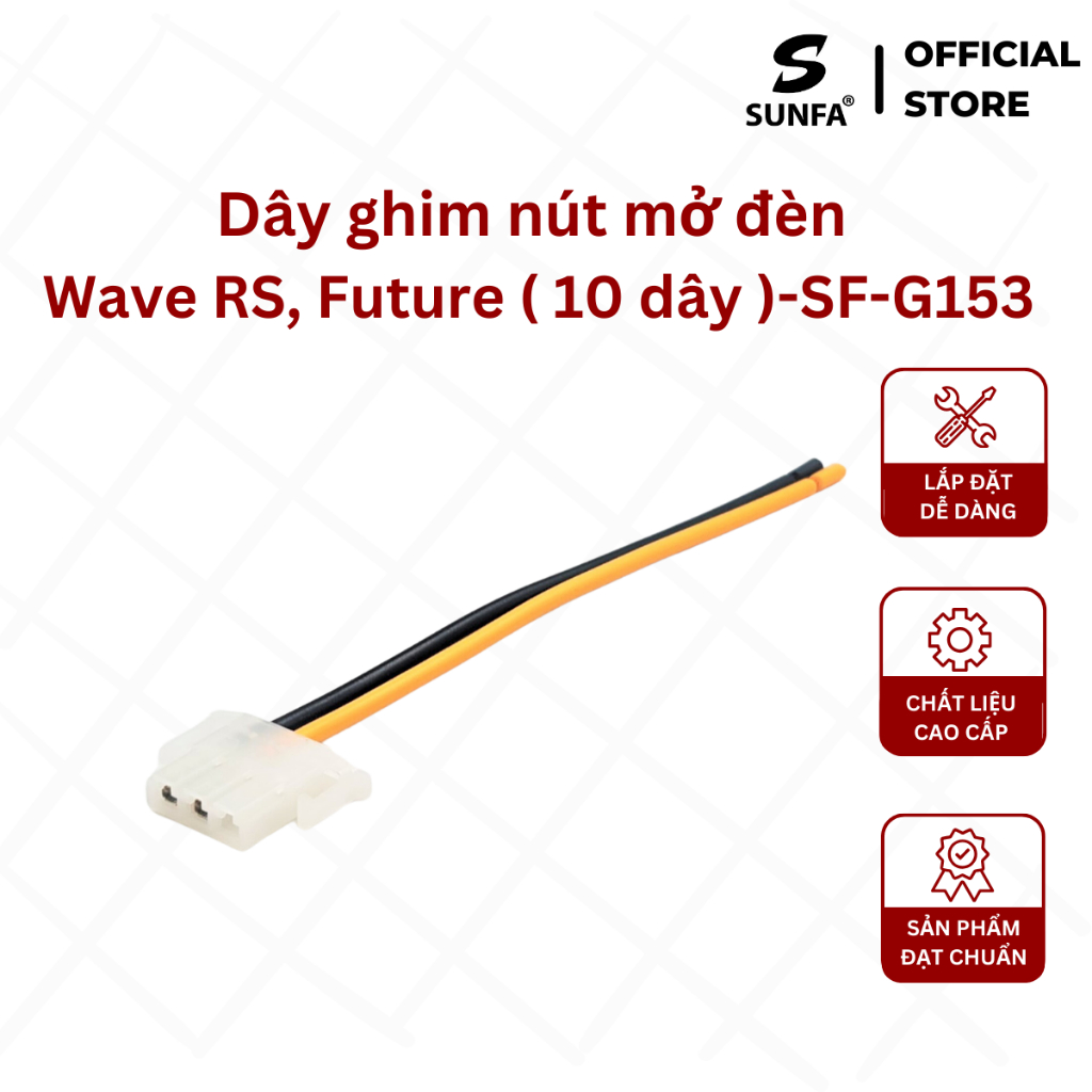 Dây ghim nút mở đèn - Wave RS, Future ( 10 dây ) - SF-G153 | Shopee ...