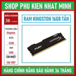 Ram PC Kingston HyperX Fury Black 8GB (1x8GB) Bus 2666 DDR4 CL16 DIMM XMP Non giá tốt Tháng 6 ...