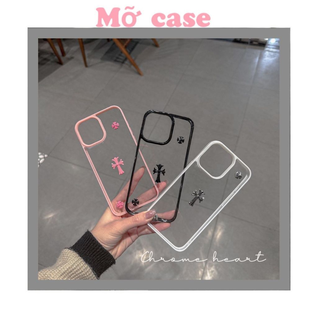 Ốp Lưng Iphone Meka gắn charm nổi cho 7plus/X/Xsmax/11/11promax/12 ...