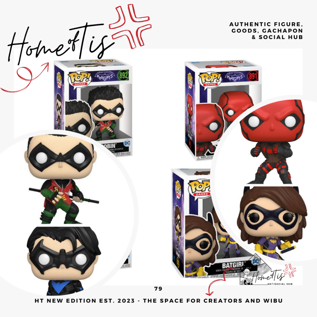 [Có kèm soft protector 0.5mm] Chibi Funko POP! Gotham Knights | Shopee ...