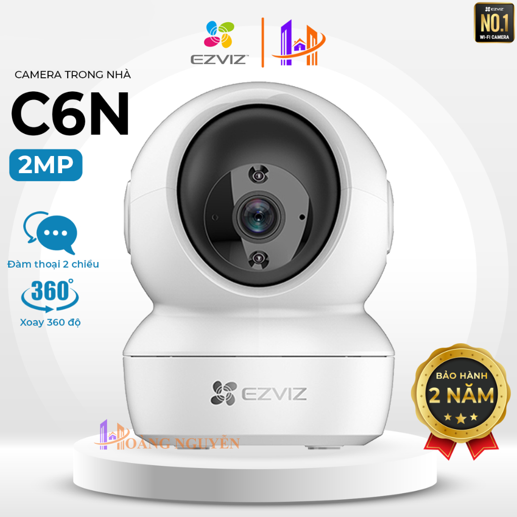 [CHÍNH HÃNG] Camera Wifi Ezviz C6N (CS-CV246) 1080P 2M - Camera Không ...