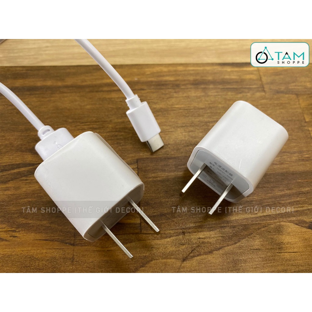Củ sạc nhanh cổng USB 5V 1A - Dây cáp Type-C [Loại tốt] CUSAC-01 TAN ...