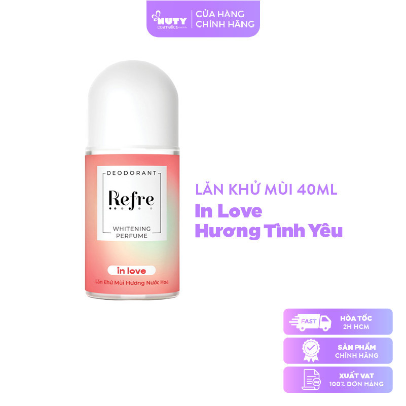 Lăn Khử Mùi Hương Nước Hoa Refre Whitening Perfume Deodorant (40ml ...