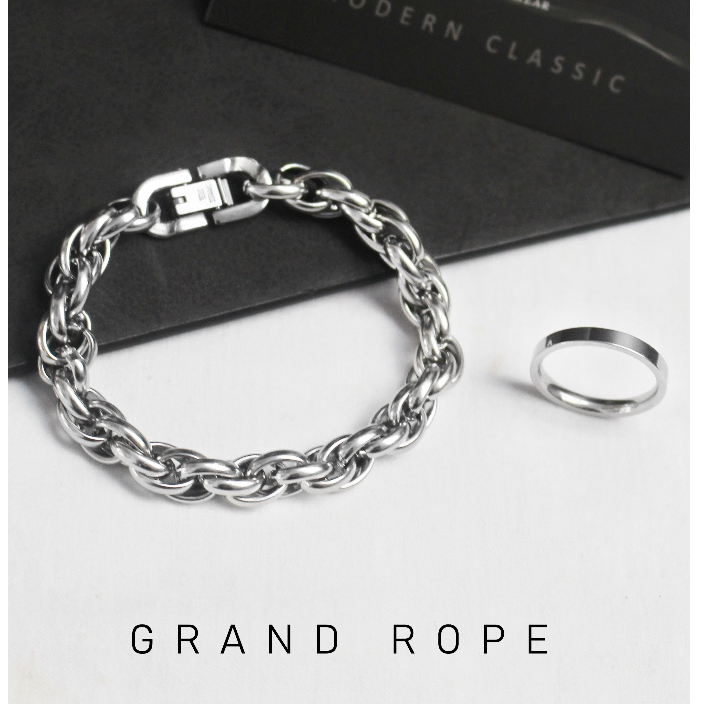 Vòng tay ODIN Grand Rope - Phong cách streetwear bụi bặm - chất liệu ...