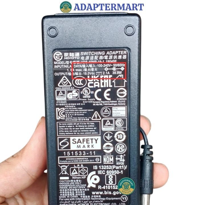 Nguồn màn hình HP 23inch 23XW, 23cw, 23tm 19V bản gốc hãng | Shopee ...
