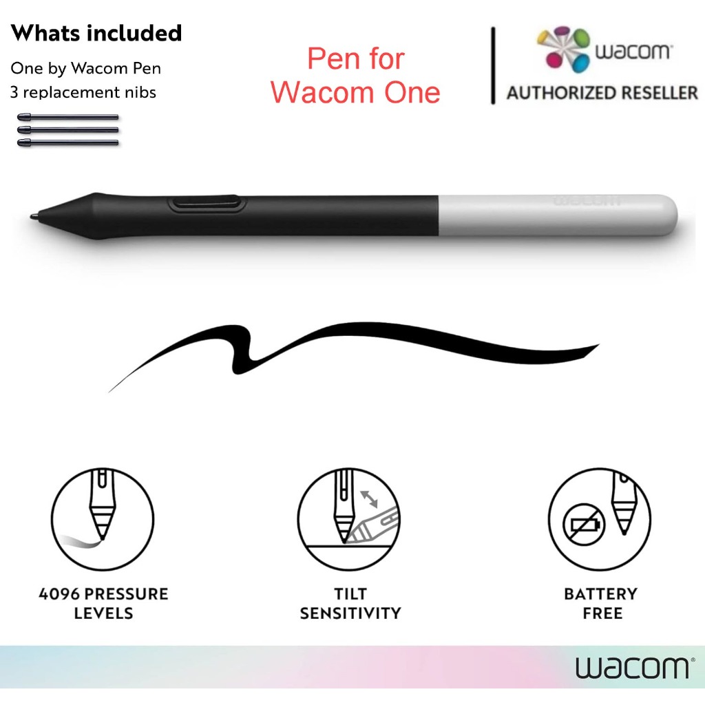 Bút Wacom One Pen CP91300B2Z (DTC133) for Wacom One Creative Pen ...