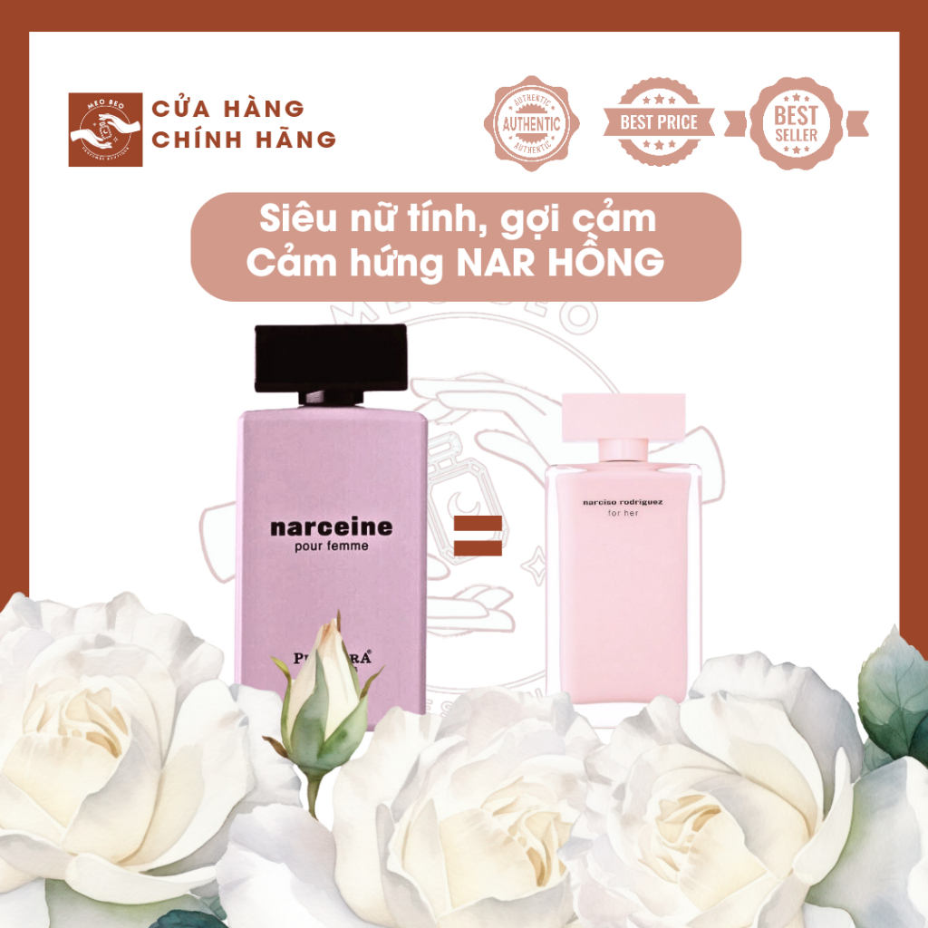 Nước hoa nữ trẻ trung Nar cein Dubai giống Nar hồng mẫu thử 🐈 ...