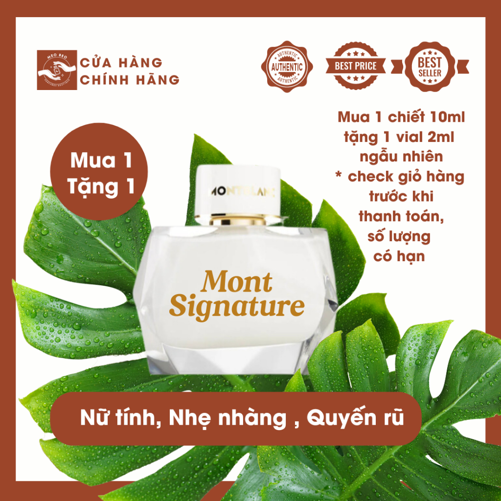 🐈𝒎𝒆𝒐𝒃𝒆𝒐𝒕𝒉𝒐𝒎𝒕𝒉𝒐🐈Nước hoa 𝑆𝑖𝑔𝑛𝑎𝑡𝑢𝑟𝑒 𝑀𝑜𝑛𝑡 𝐵𝑙𝑎𝑛𝑐 nước hoa mont trắng nhẹ ...