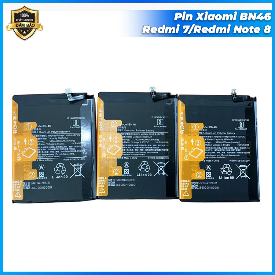 pin xiaomi BN46/Redmi 7/Redmi note 8,mới | Shopee Việt Nam