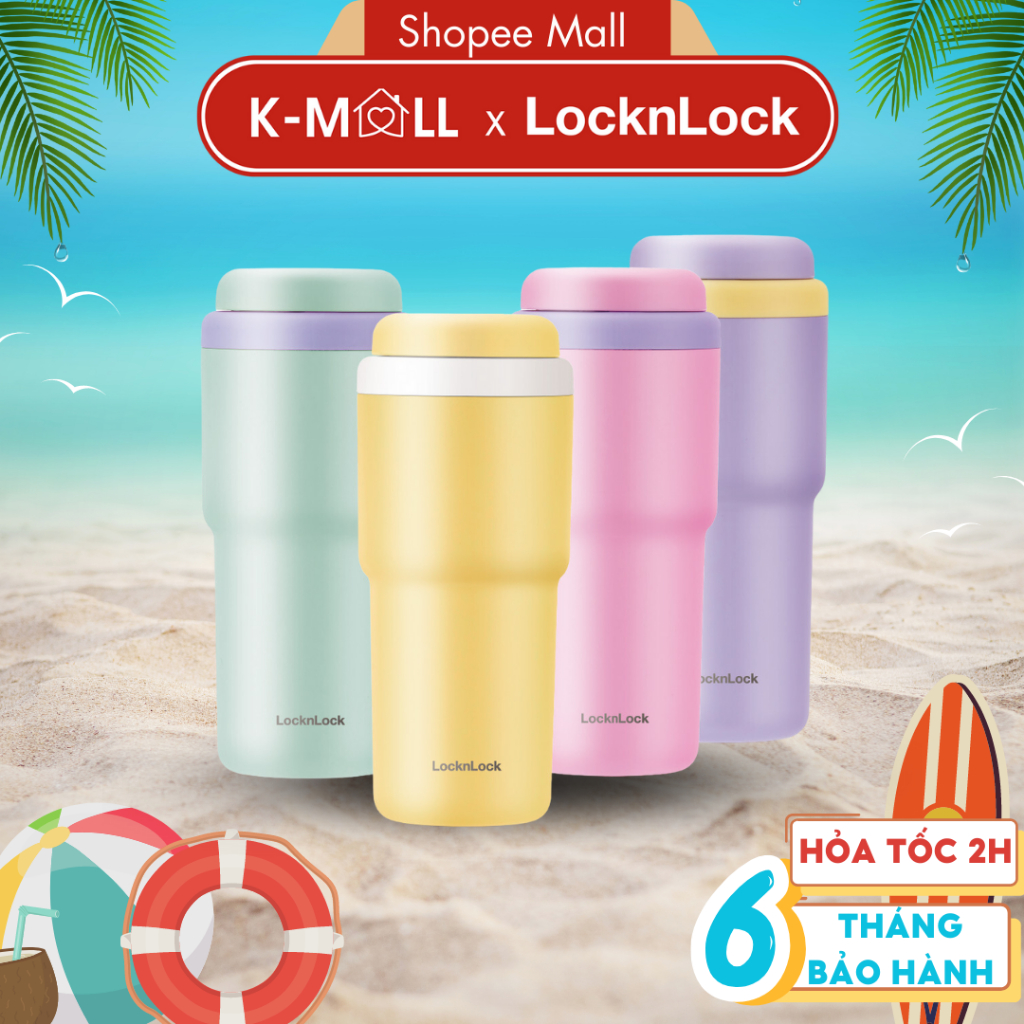 Bình giữ nhiệt LocknLock 480ml Daily Macaron Tumbler LHC3292 , Inox ...