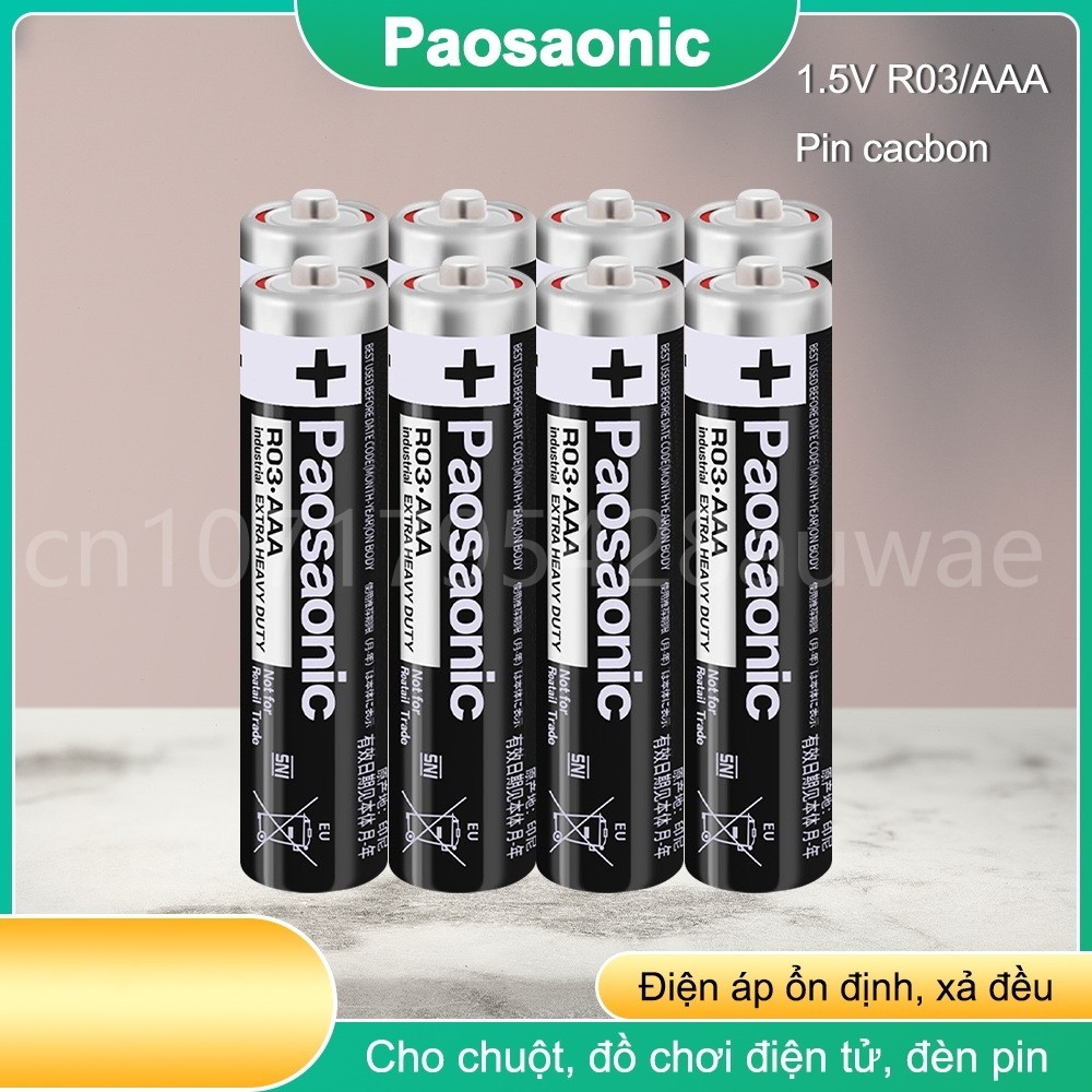 Hộp Pin AAA Panasonic Hyper R03 Tiểu Xanh Chính Hãng | Shopee Việt Nam