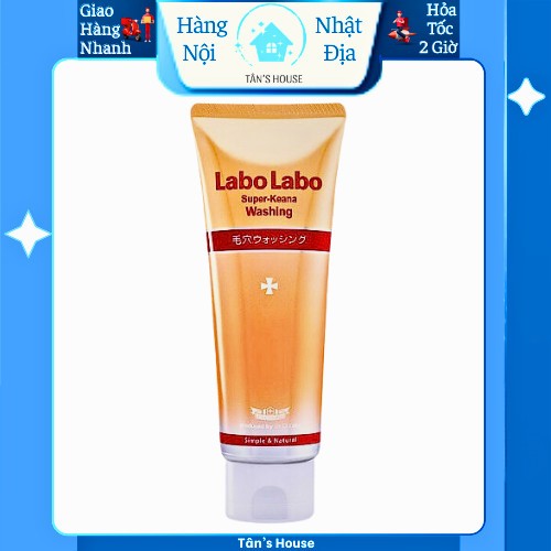 Sữa rửa mặt Labo Labo Super Keana Washing Nhật Bản làm sạch sâu dầu ...