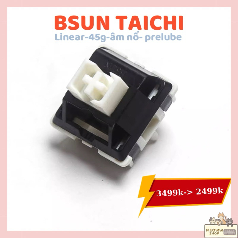Switch Bsun Taichi | Haimu Old tom ice tactile và linear giá rẻ 5 pin ...