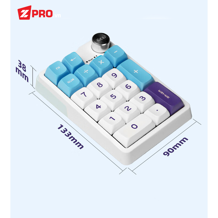 Bàn phím số cơ - Numpad K20 (3 Mode, hotswap) - Numeric Keypad | Shopee Việt Nam