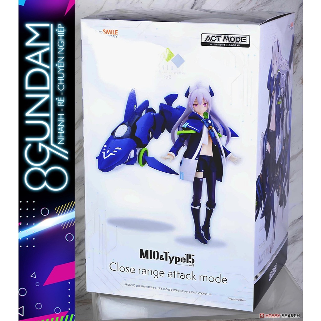 [CÓ SẴN] Mô Hình Ráp Sẵn ACT MODE Mio & Type15 Ver2 Close range attack ...