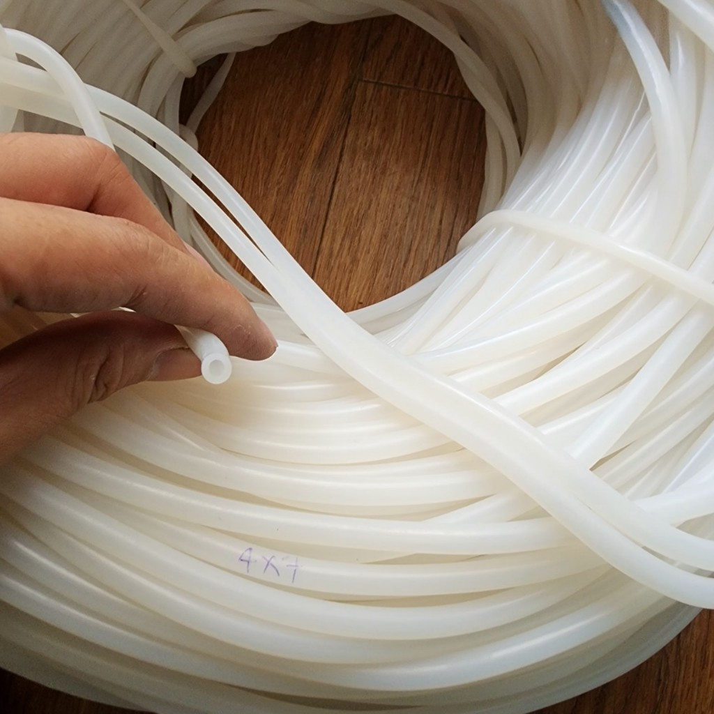 Ống tio silicon chịu nhiệt độ cao ống silicone phi 1, 2, 3, 4, 5, 6, 7, 8, 9, 10, 12, 14, 15 ...