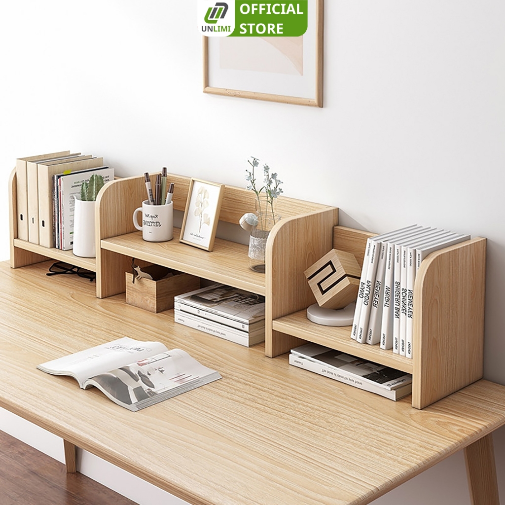 Kệ sách để bàn đa năng trang trí bàn học bàn làm việc cực xinh thương ...