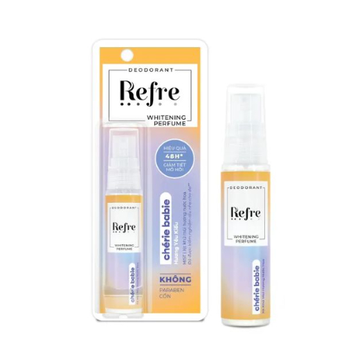 Xịt Khử Mùi Refre Hương Nước Hoa Deodorant Whitening Perfume Mist (30ml ...