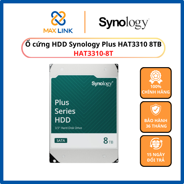 Ổ cứng HDD Synology HAT3310-8T - HÀNG CHÍNH HÃNG | Shopee Việt Nam
