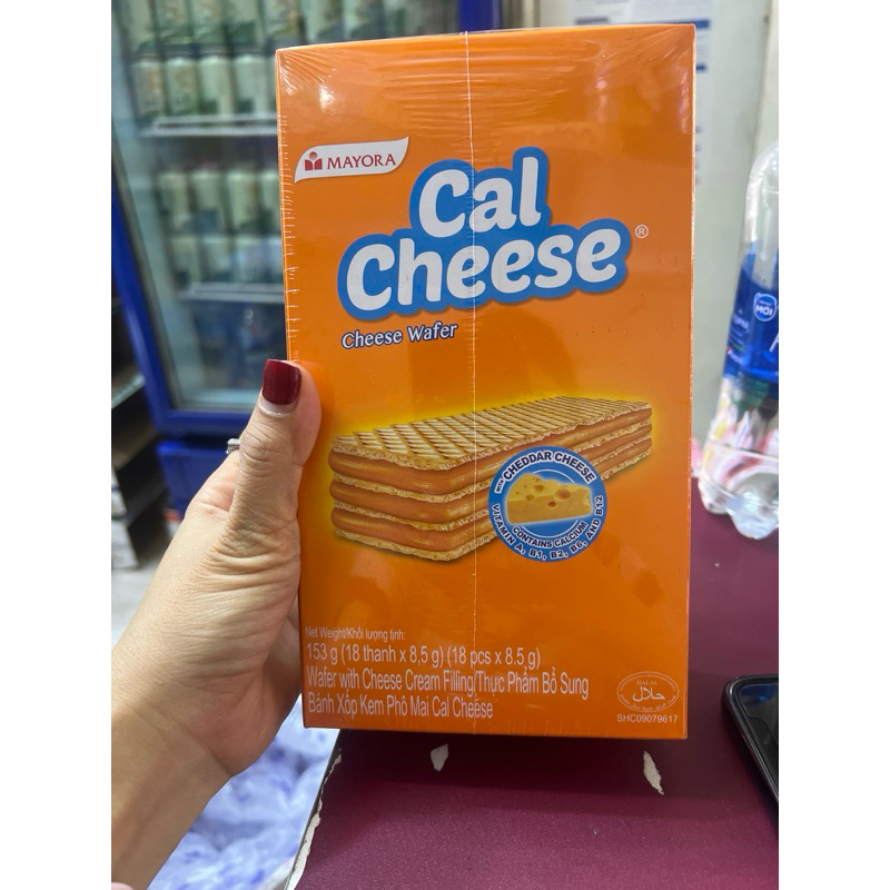 Bánh xốp Nhân Phô Mai Cal Cheese (Hộp 153g) | Shopee Việt Nam