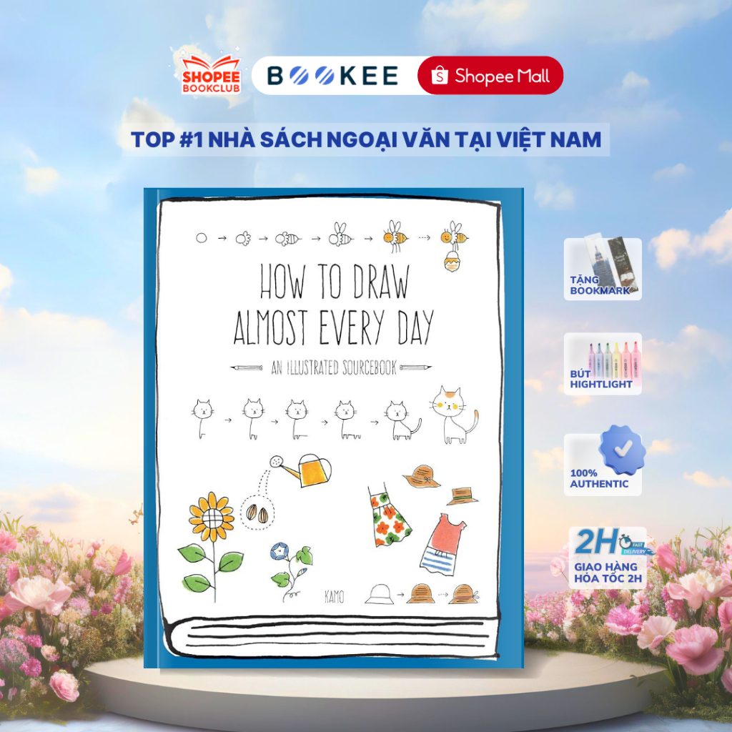 Sách - How to Draw Almost Every Day | Shopee Việt Nam