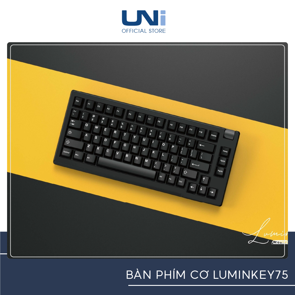 BÀN PHÍM CƠ LUMINKEY 75 75% Custom Mechanical Keyboard - UNI OFFICIAL STORE | Shopee Việt Nam