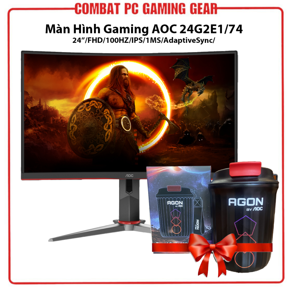 Màn Hình AOC 24G2E1/74 27G2E1/74 (24-27"/FHD/IPS/100Hz/1ms/Adaptive ...