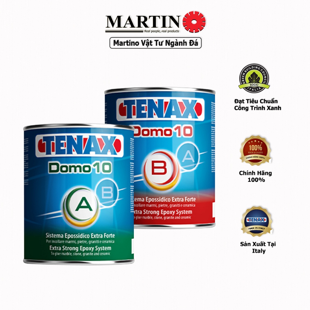 Domo Tenax Italy Keo Dán Đá Epoxy Bám Dính Cực Chắc Trên Mọi Vật Liệu ...