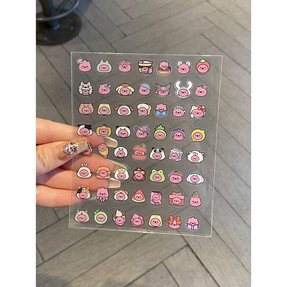 Sticker Shin Cậu Bé Bút Chì Cute Nhỏ Mini Hình Dán Chống Nước Timo ...