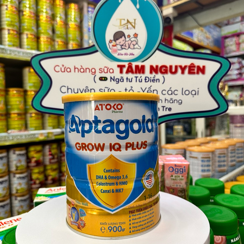 Sữa bột Aptagold Grow IQ Plus 900g | Shopee Việt Nam