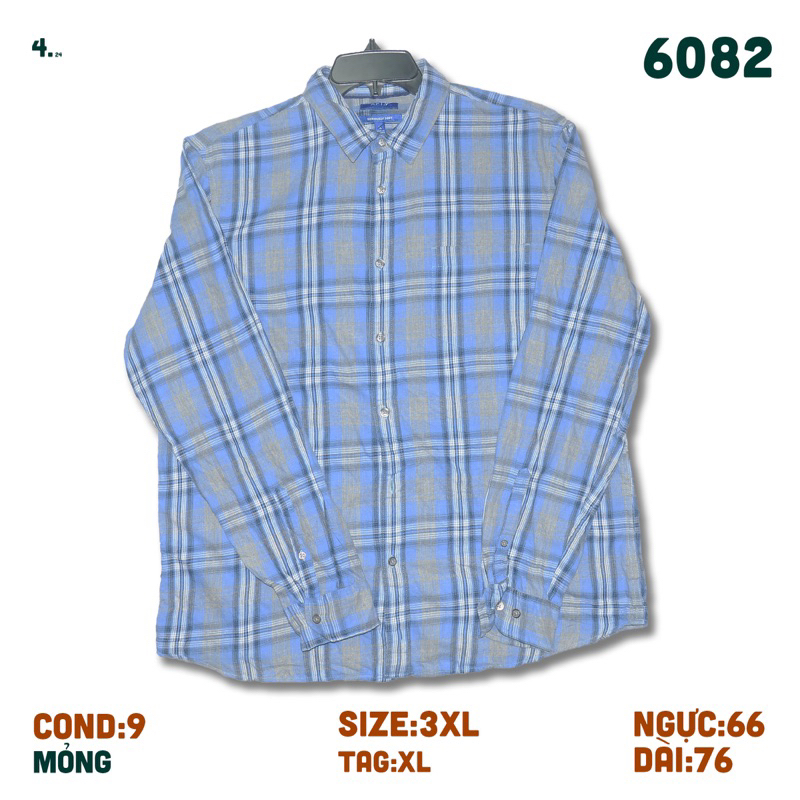 Áo sơ mi caro - flannel secondhand - SIZE 3,4,5XL -[𝐅𝐑𝐄𝐄 𝐒𝐇𝐈𝐏] - vintage, cổ điển - Mousi 2hand ...
