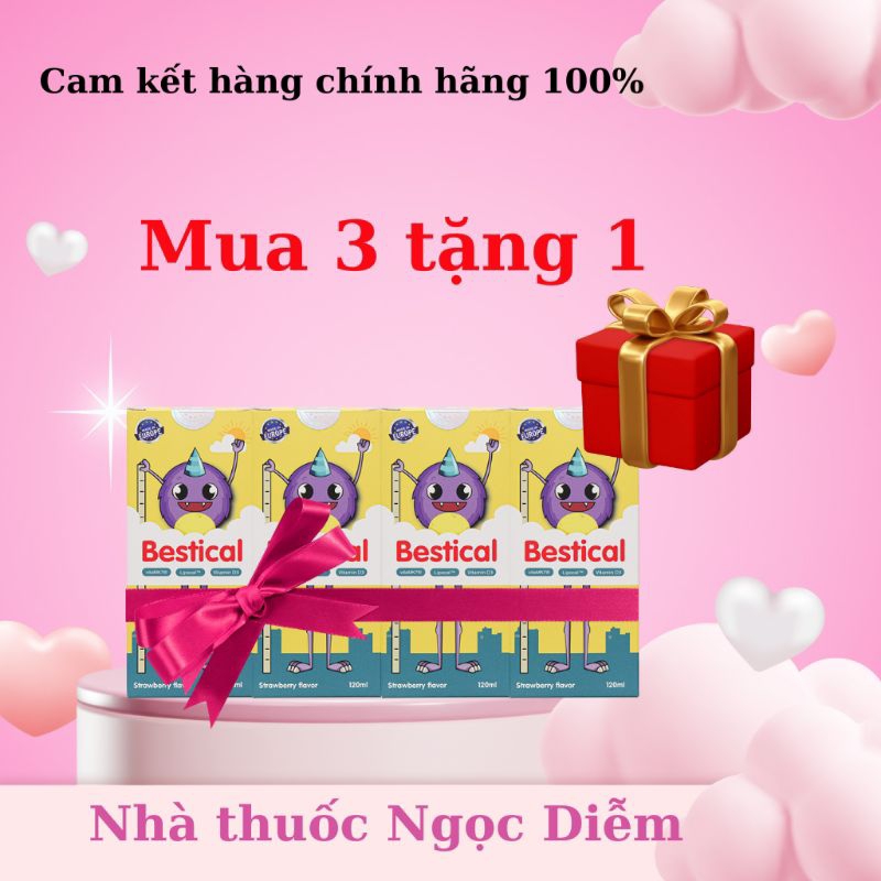 Canxi hữu cơ cho bé BESTICAL canxi sinh học, vitamin D3K2 và MK7 giúp ...