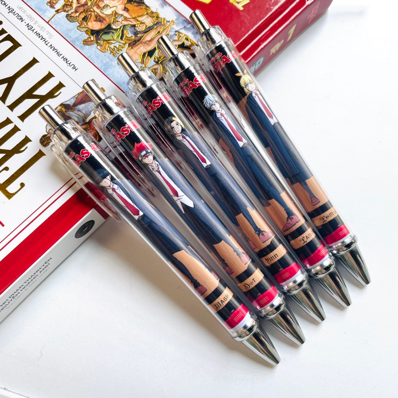 Bút anime Mashle magic and muscle mực gel ngòi bấm | Shopee Việt Nam